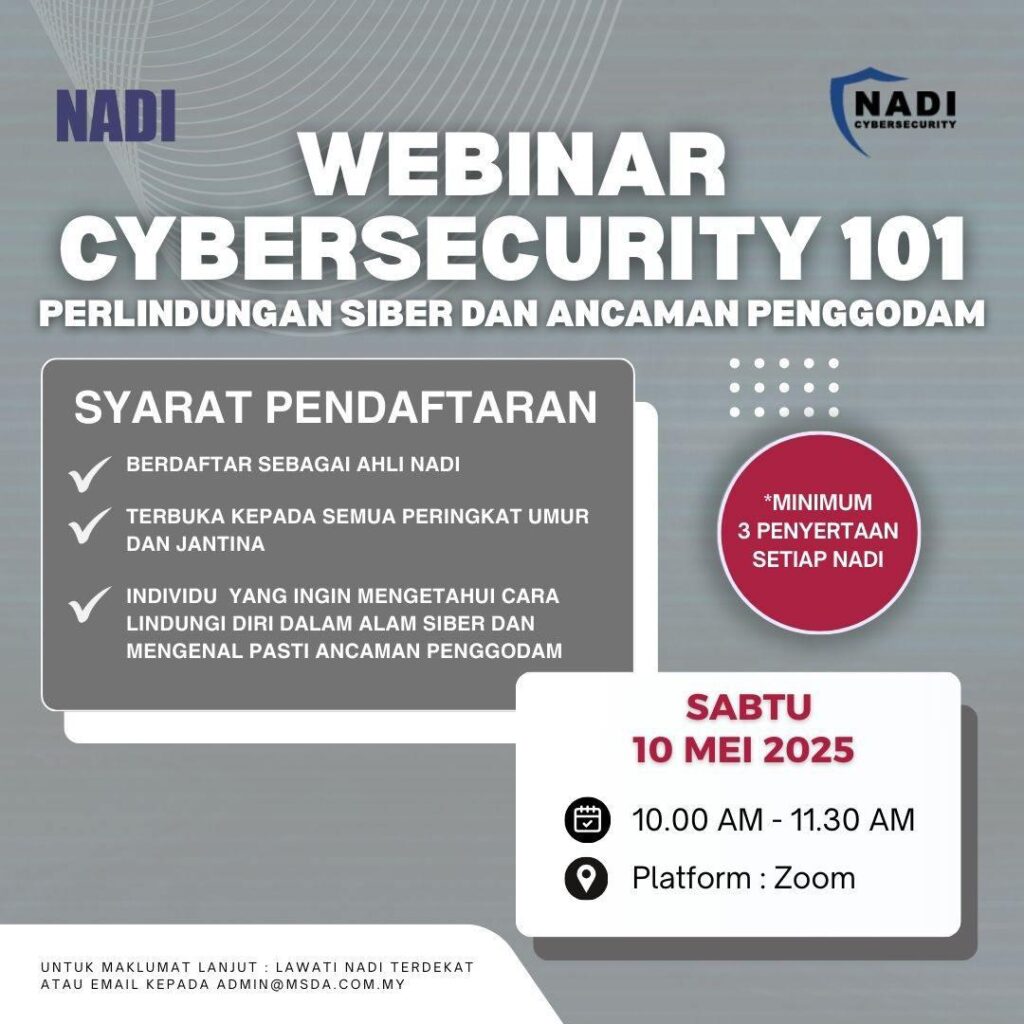 Lifelong Learning : NADI X Cybersecurity – NADI Felda Mempaga 3